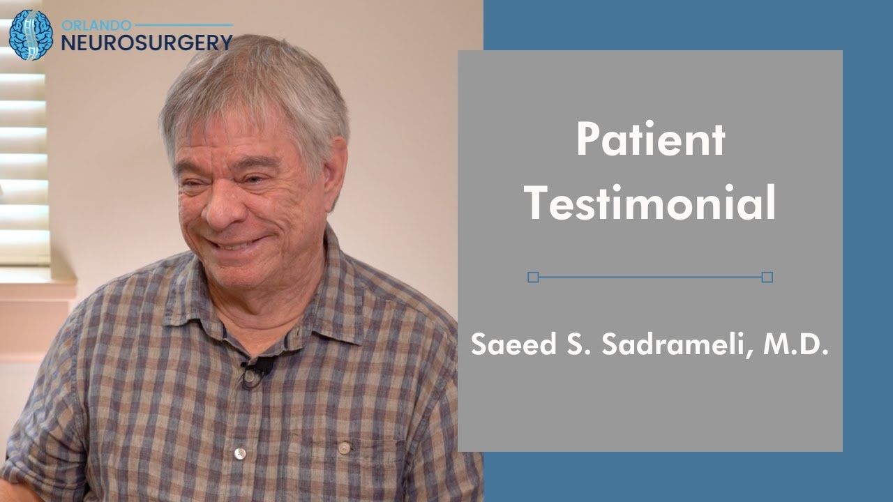 Patient Testimonial for Saeed S. Sadrameli, M.D - YouTube