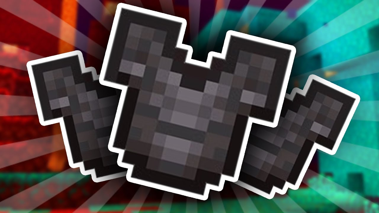 САМЫЙ ТОПОВЫЙ НАГРУДНИК В МАЙНКРАФТЕ! КАК СКРАФТИТЬ НЕЗЕРИТОВЫЙ ...