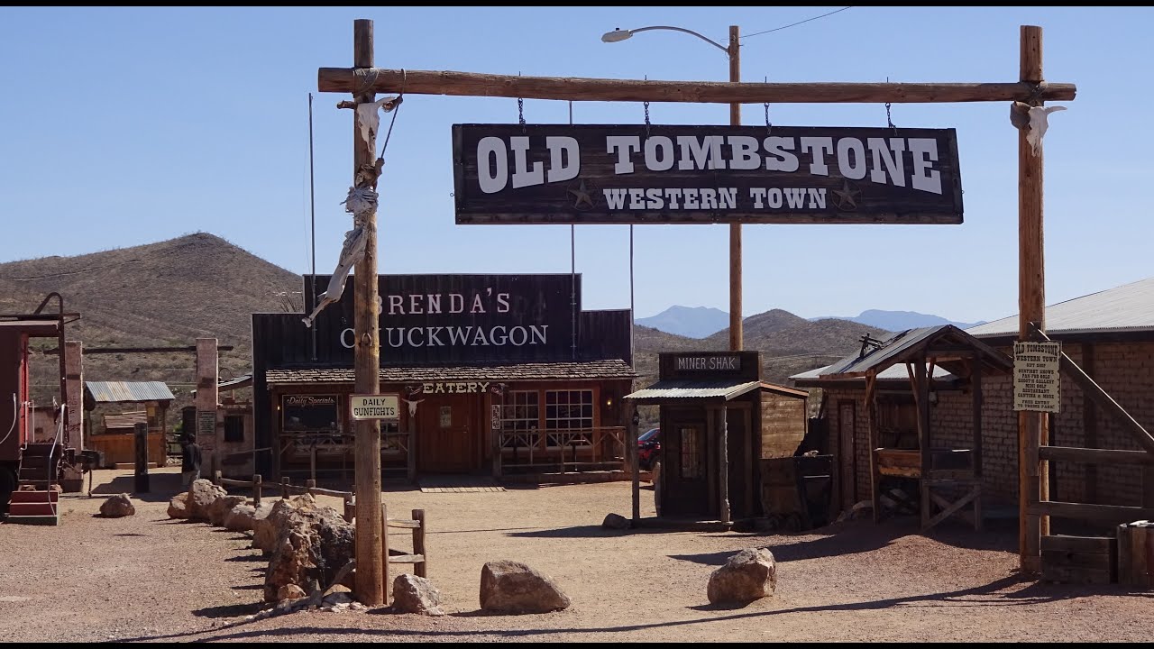 Tombstone | Arizona [4K] Old Tombstone | Western Town | USA - YouTube