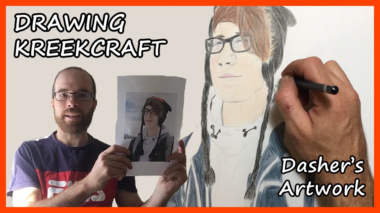 DRAWING KREEKCRAFT (Forrest Starling) - YouTube