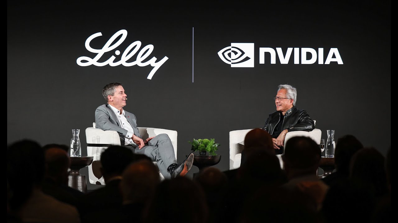 NVIDIA & Lilly: The AI Revolution in Drug Discovery | Jensen Huang ...