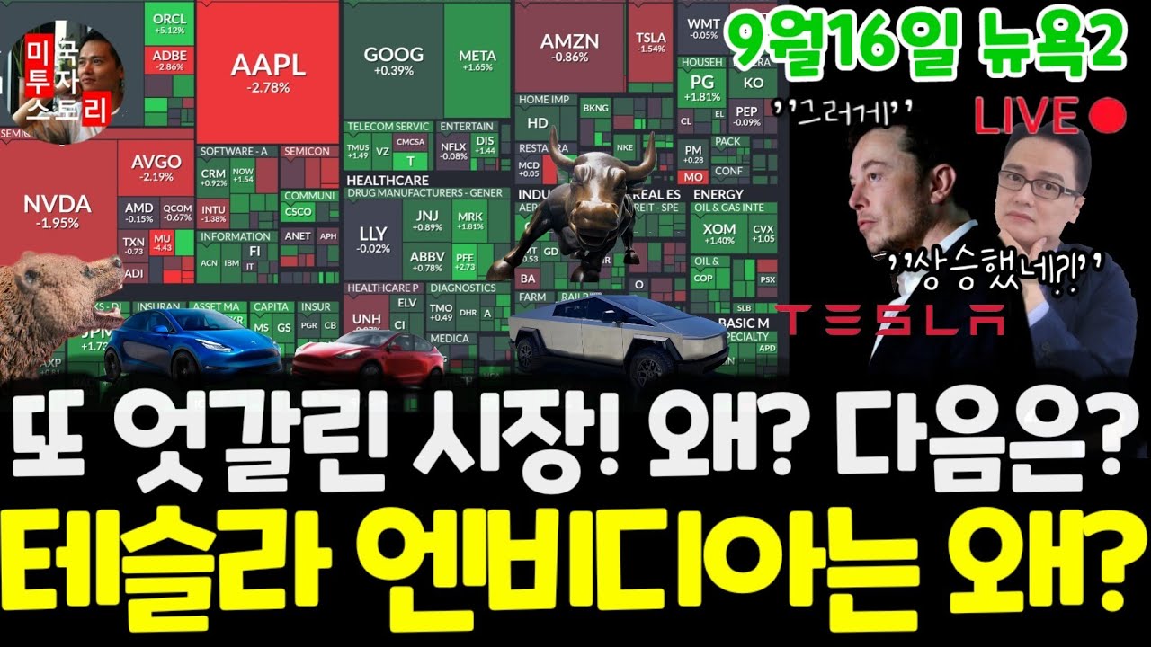 미국주식시황오늘 왜 올랐나 테슬라 엔비디아는 왜 떨어졌나구글 애플 아마존 메타 마이크로소프트 팔란티어 Smci 델 브로드컴 인텔 Lly 소파이등 Tsla