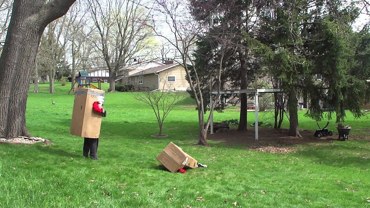 Cardboard Boxing 3 - YouTube