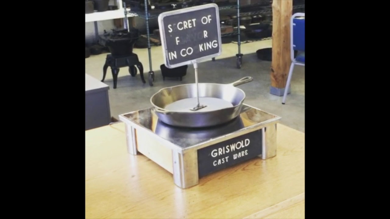 Griswold Rotating Retail Sales Display - YouTube