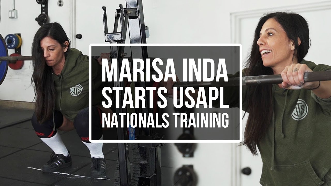 Marisa Inda Starts USAPL Nationals Training | JTSstrength.com - YouTube