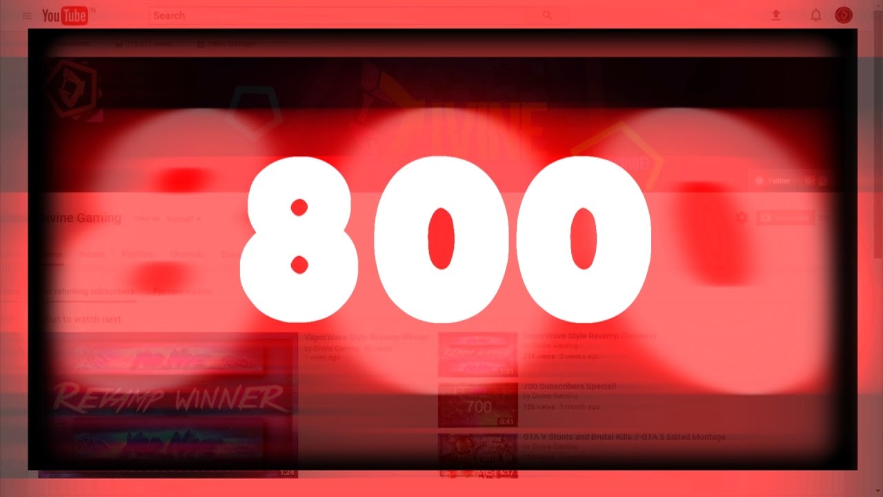 800 Subscribers Special - YouTube
