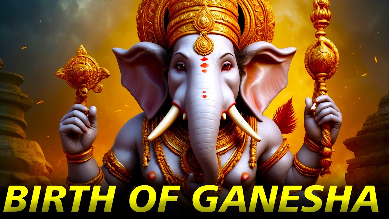 The Birth Of Ganesha Explained - Hindu Mythology Stories - 4K History ...