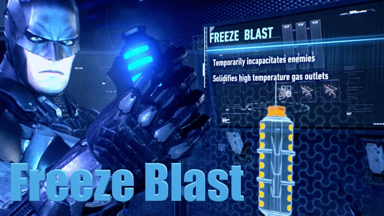 How to get freeze blast in Batman Arkham Knight - YouTube