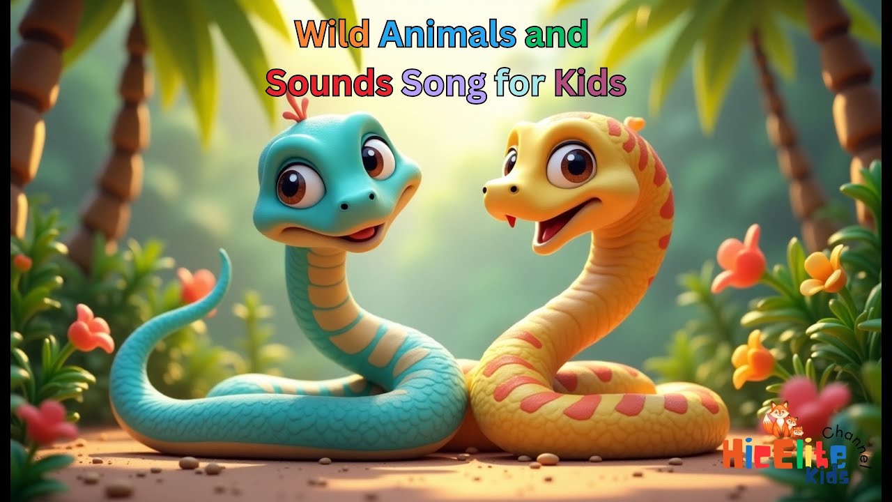 Animals song| Roar & Growl! 🐯 Wild Animal Sounds Song | Jungle Fun for ...