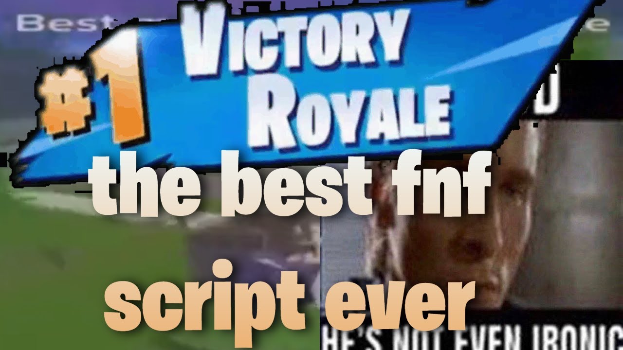 fortnite victory royale script - YouTube