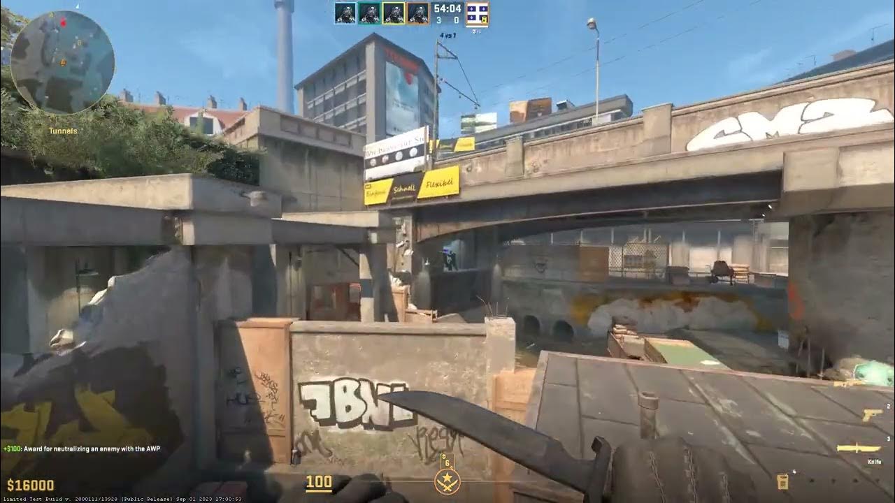Overpass CT & T Spawn Wallbangs in CS2 - YouTube