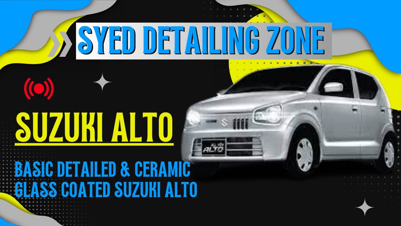 Suzuki Alto Basic Detailed & Ceramic Glass Coted - YouTube