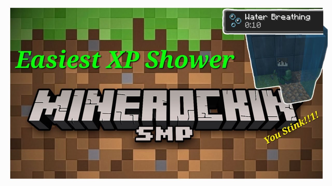 Simple and Easy XP Shower • Minerockin' SMP • Minecraft #guide #xp # ...