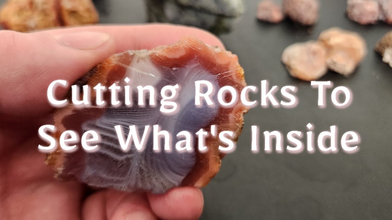 Cutting Rocks To See What's Inside #thefinders #teamrockit - YouTube