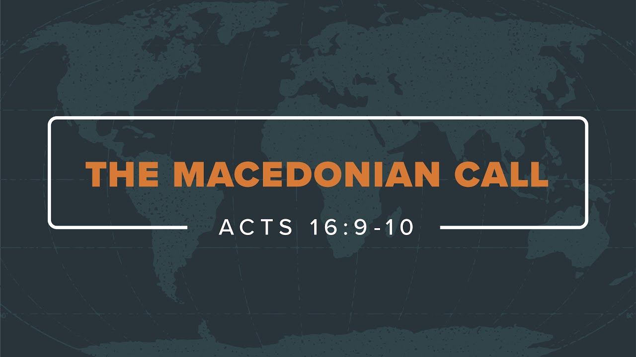 The Macedonian Call — Sunday AM, October 2, 2022 - YouTube