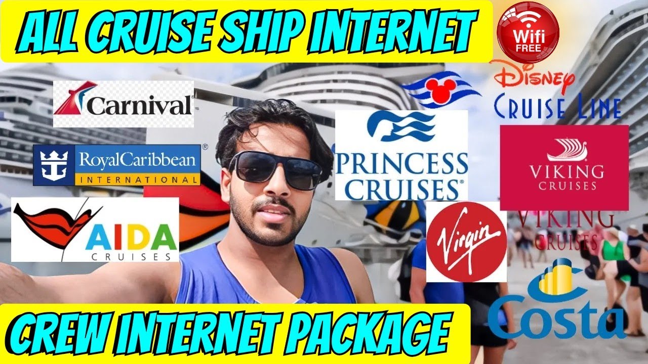 All Company Cruise Ship INTERNET PLAN for The Crew || Crew Internet ...