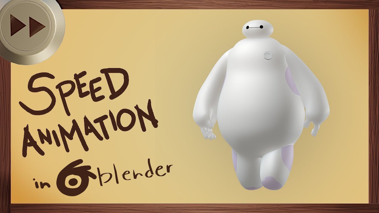 Animating Baymax Walk Cycle in Blender - YouTube