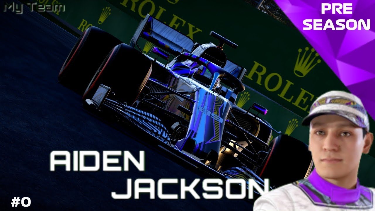 Aiden Jackson Returns to Formula 1!!! [ Aiden Jackson F1 Team ] My team ...