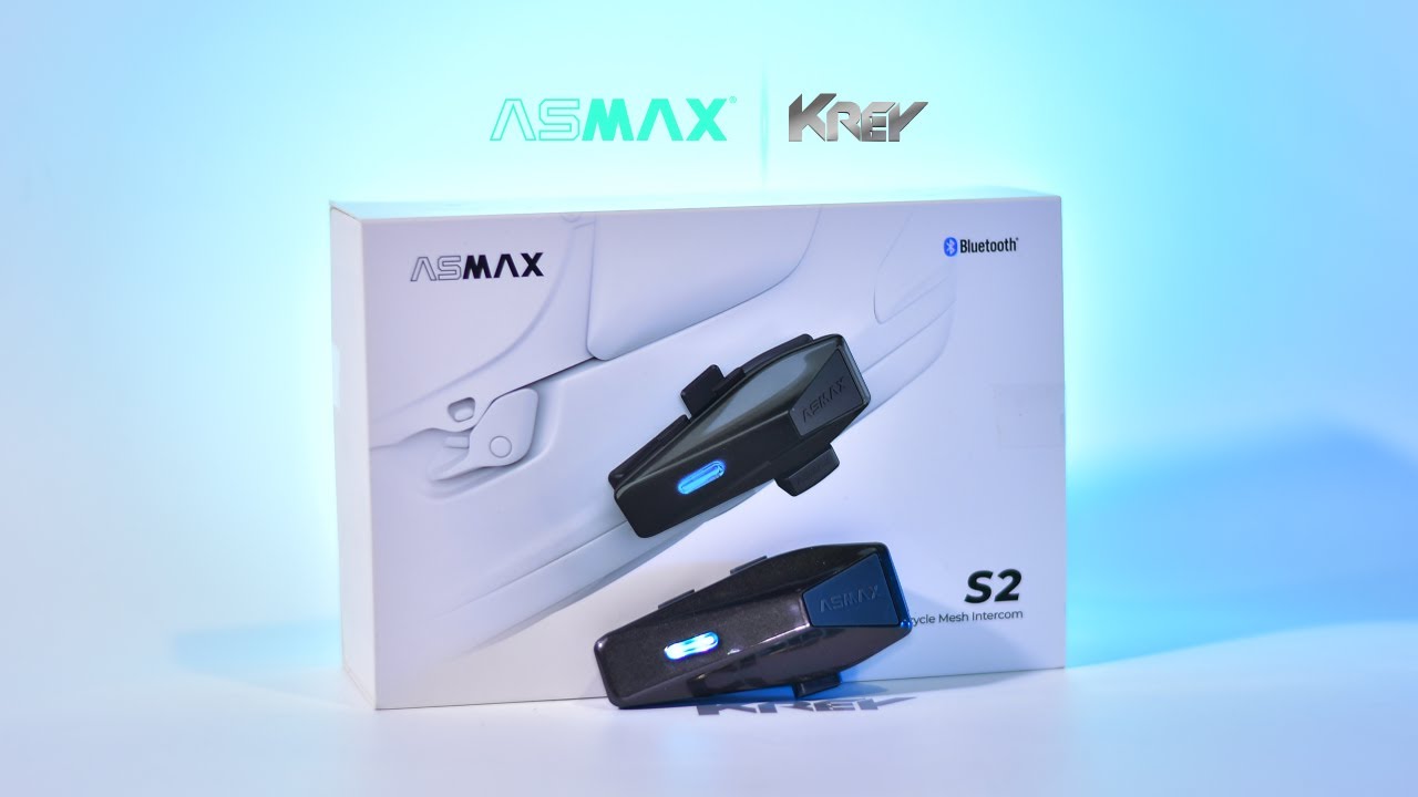 KREY : แกะกล่อง บูลทธติดหมวก ASMAX S2 - YouTube