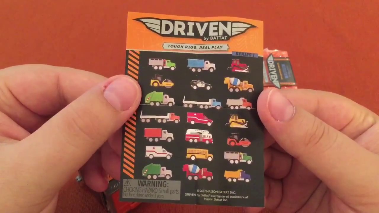 Driven Pocket Series by Battat Blind Buy Unboxing - 21 of 21 the Full Set? - YouTube