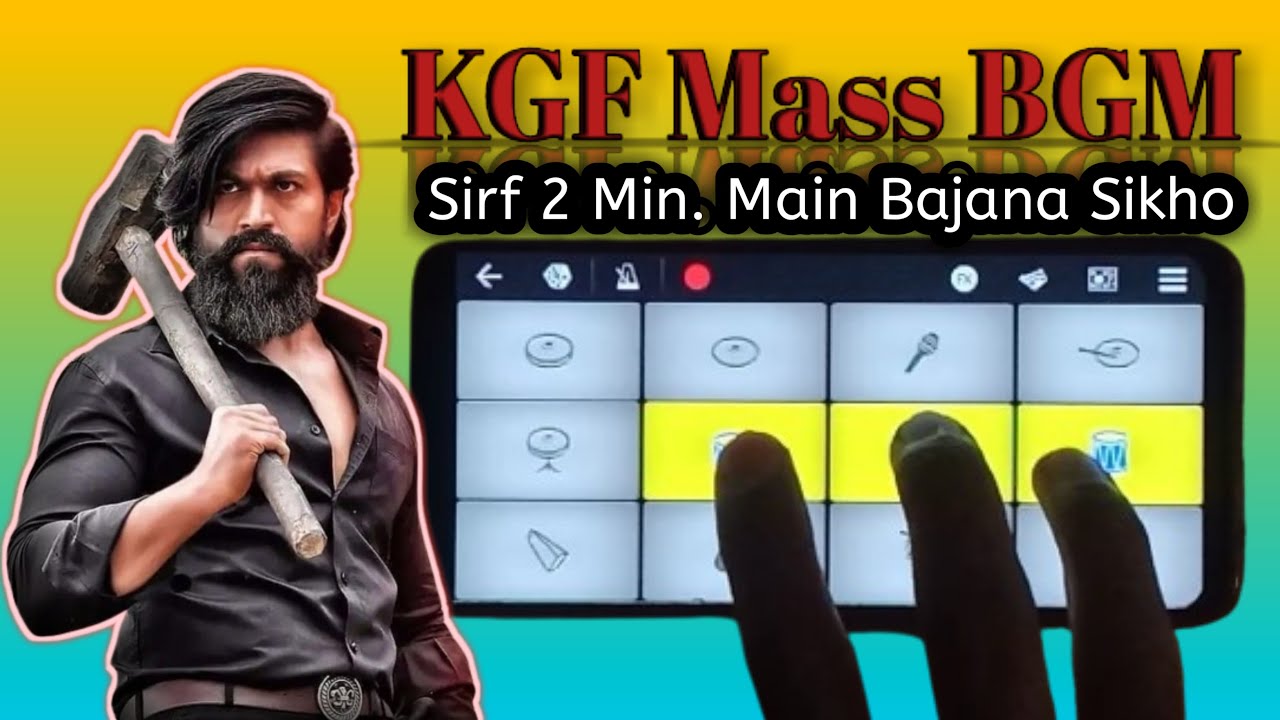 KGF - Chapter 2 | Rocky Bhai Yash Mass Intro Bgm | gps galaxy - YouTube