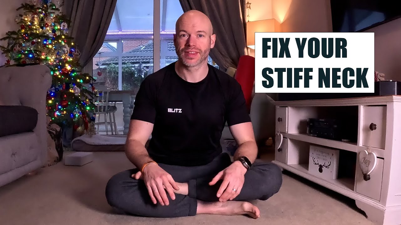 FIX YOUR STIFF NECK // Upper back // Shoulder stretches - YouTube