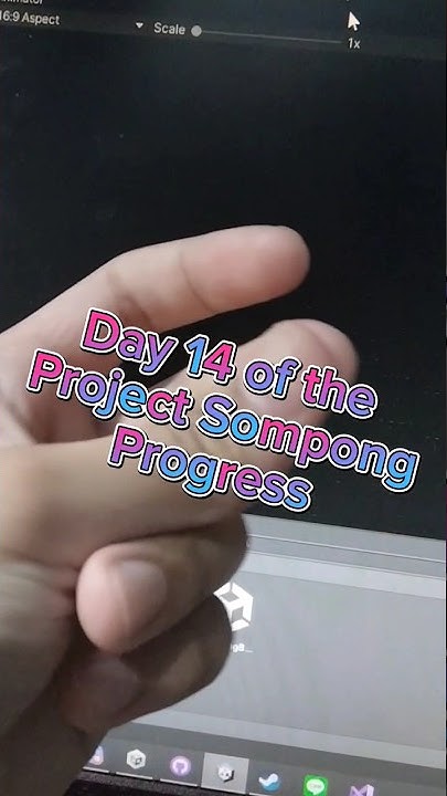 Day 14 of the Project Sompong #gamedev #gamedeveloper #gamedevelopment #gamedevlife #games - YouTube