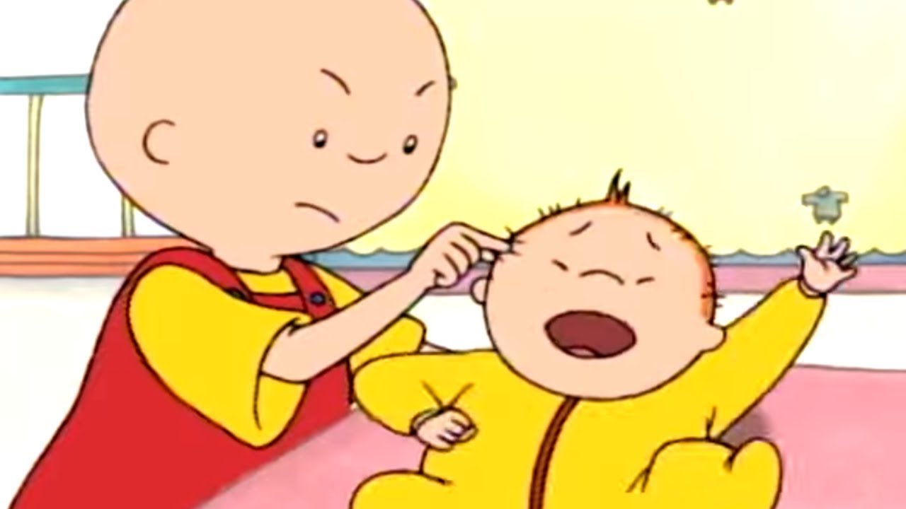 Babysitting Disaster | Caillou | Cartoons For Kids | WildBrain Kids ...