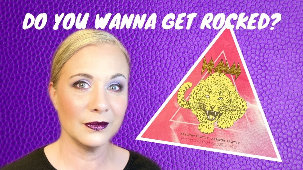 YOU BETCHA! Using the DEF LEPPARD EYESHADOW PALETTE FROM ROCK & ROLL ...