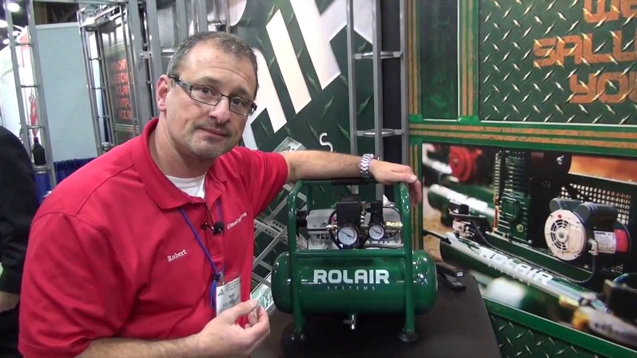 ROLAIR 60 Decibel Trim Compressor - YouTube