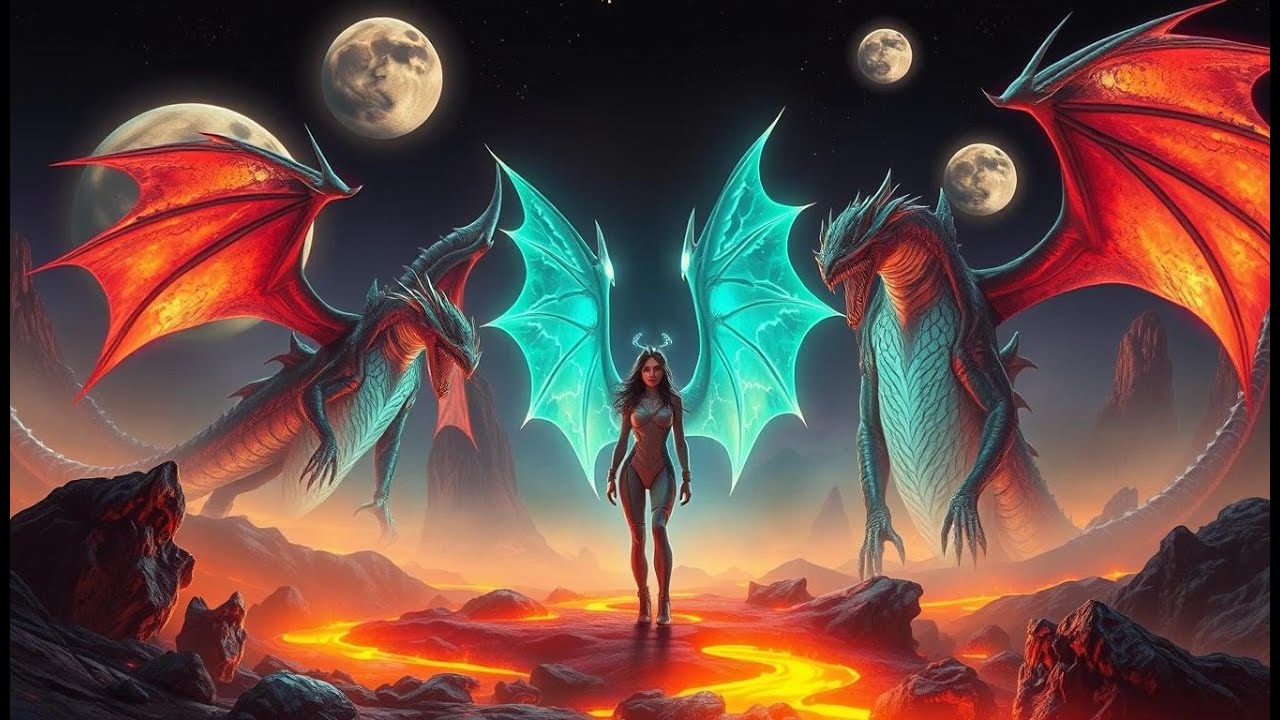 Trapped by Alien Dragons, the Injured Woman Thought It Was Over—Until a ...