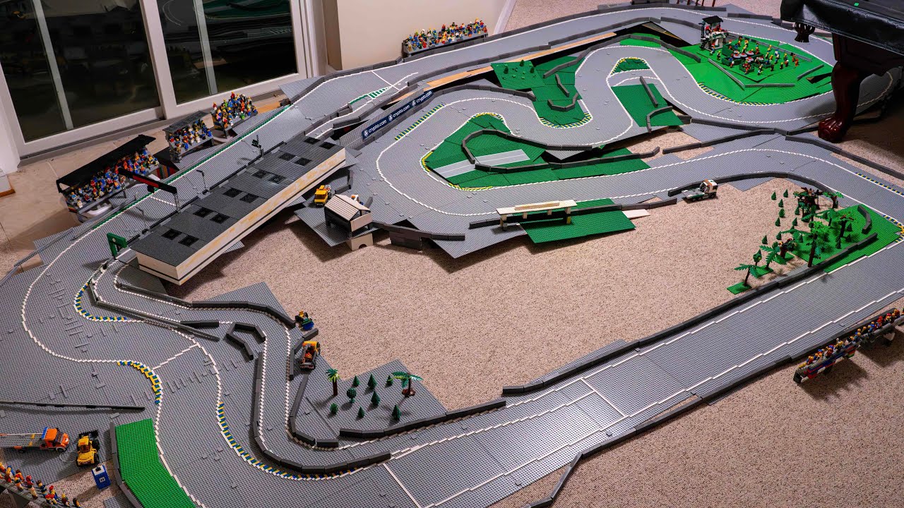 I Built the Brazilian GP out of LEGO! - YouTube