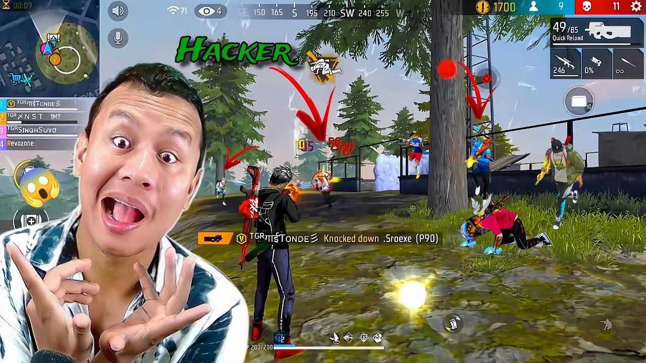 Tonde Gamer With In Game Hacke* 💀 || Tonde Gamer New Video 😱 *Must ...