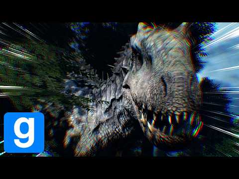 THE INDOMINUS REX is TERRIFYING... | GMOD Hide & Seek