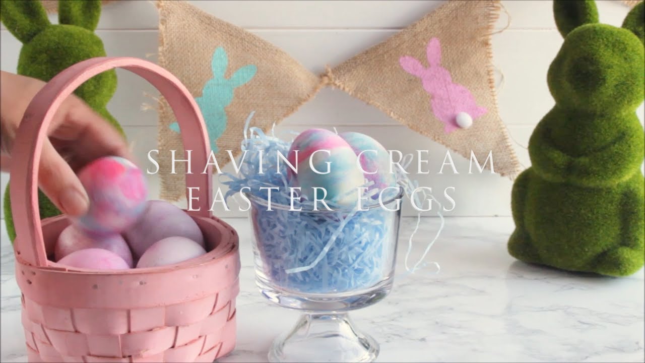 Dying Easter Eggs With Shaving Cream YouTube dying-easter-eggs-with-shaving-cream-youtube