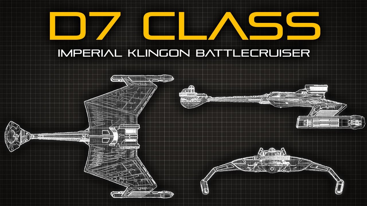 Star Trek: D-7 Class Klingon Battlecruiser | Ship Breakdown - YouTube