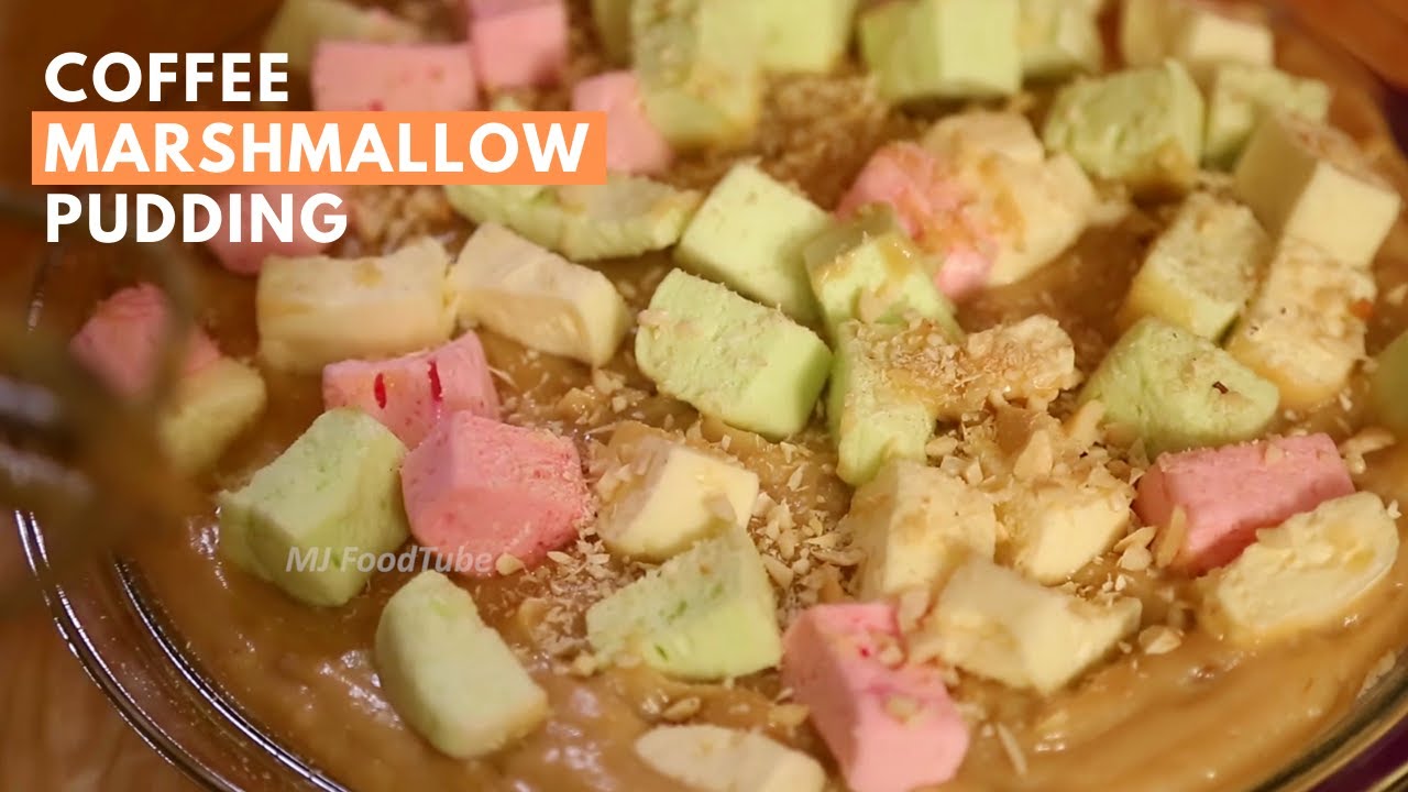 Coffee Marshmallow Pudding Recipe - YouTube