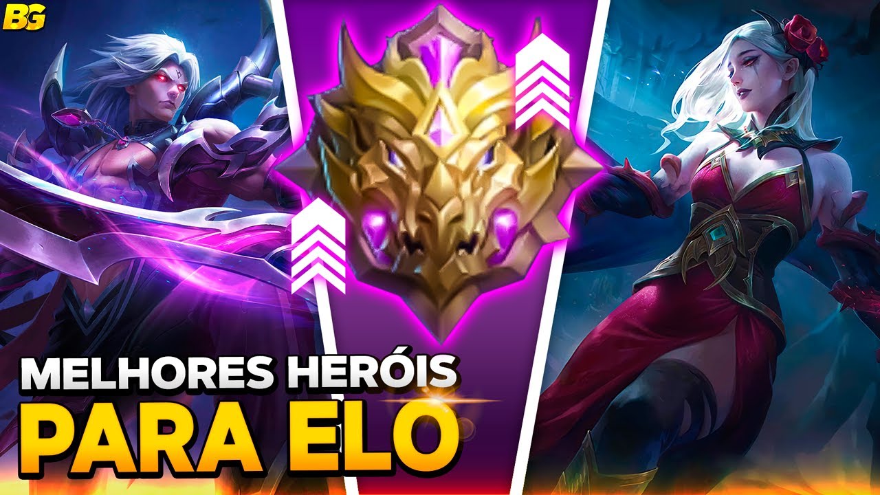 OS MELHORES HERÓIS PARA SUBIR DE ELO NO MOBILE LEGENDS - YouTube