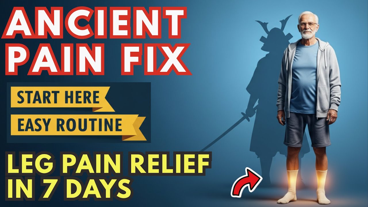 Leg Pain GONE in 7 Days! Ancient Method for FAST Relief! | Gentle ...