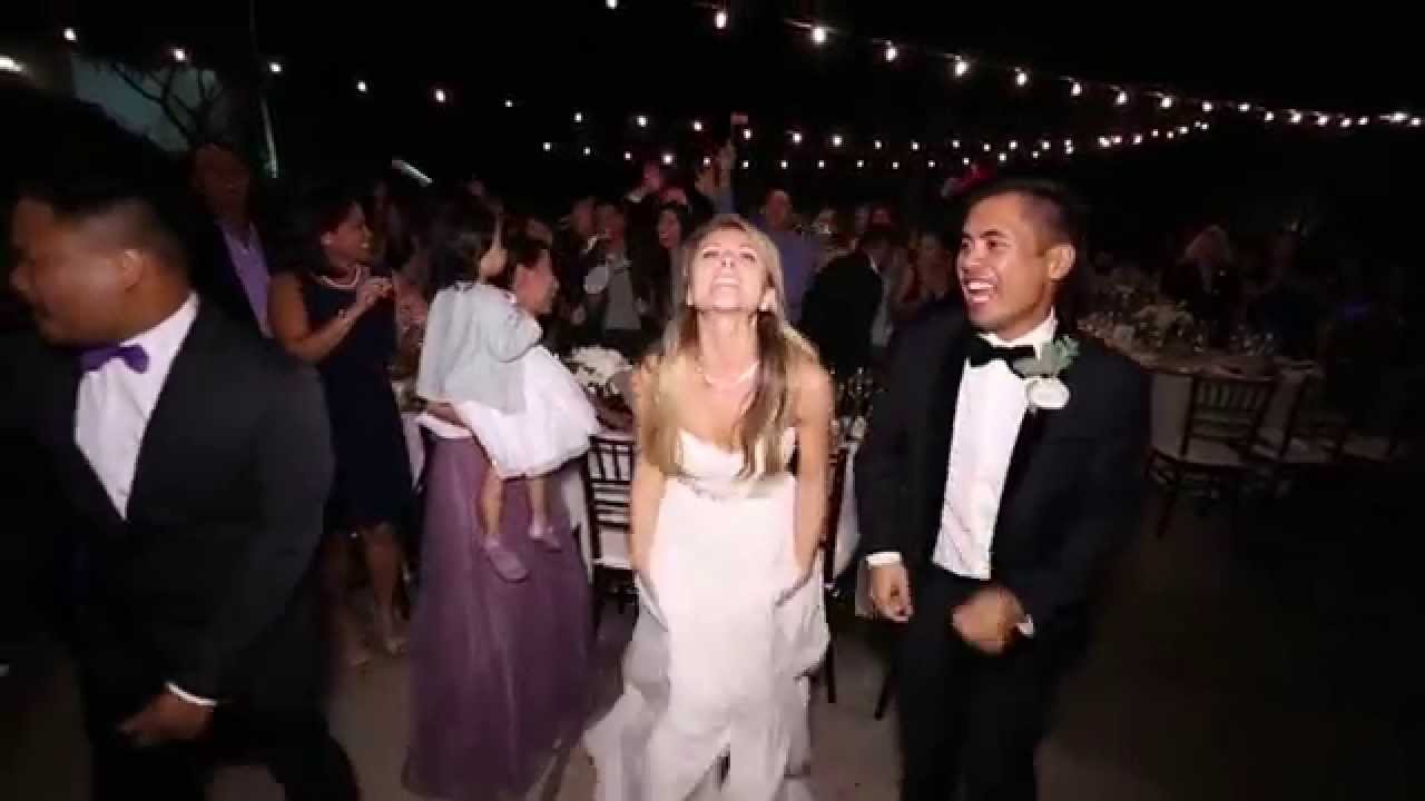Epic First Dance Bride and Groom Flash Mob Dance - YouTube
