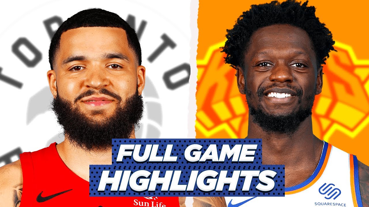 RAPTORS at KNICKS FULL GAME HIGHLIGHTS | 2021 NBA Season - YouTube