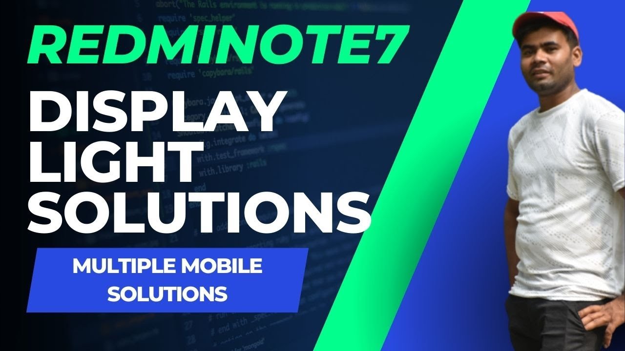 REDMI NOTE 7 PRO DISPLAY 💡LIGHT SOLUTION 100 % multiple mobile ...