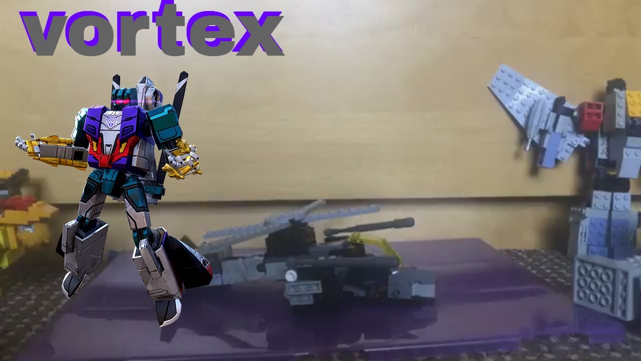 custom lego vortex combiner wars galvatron - YouTube
