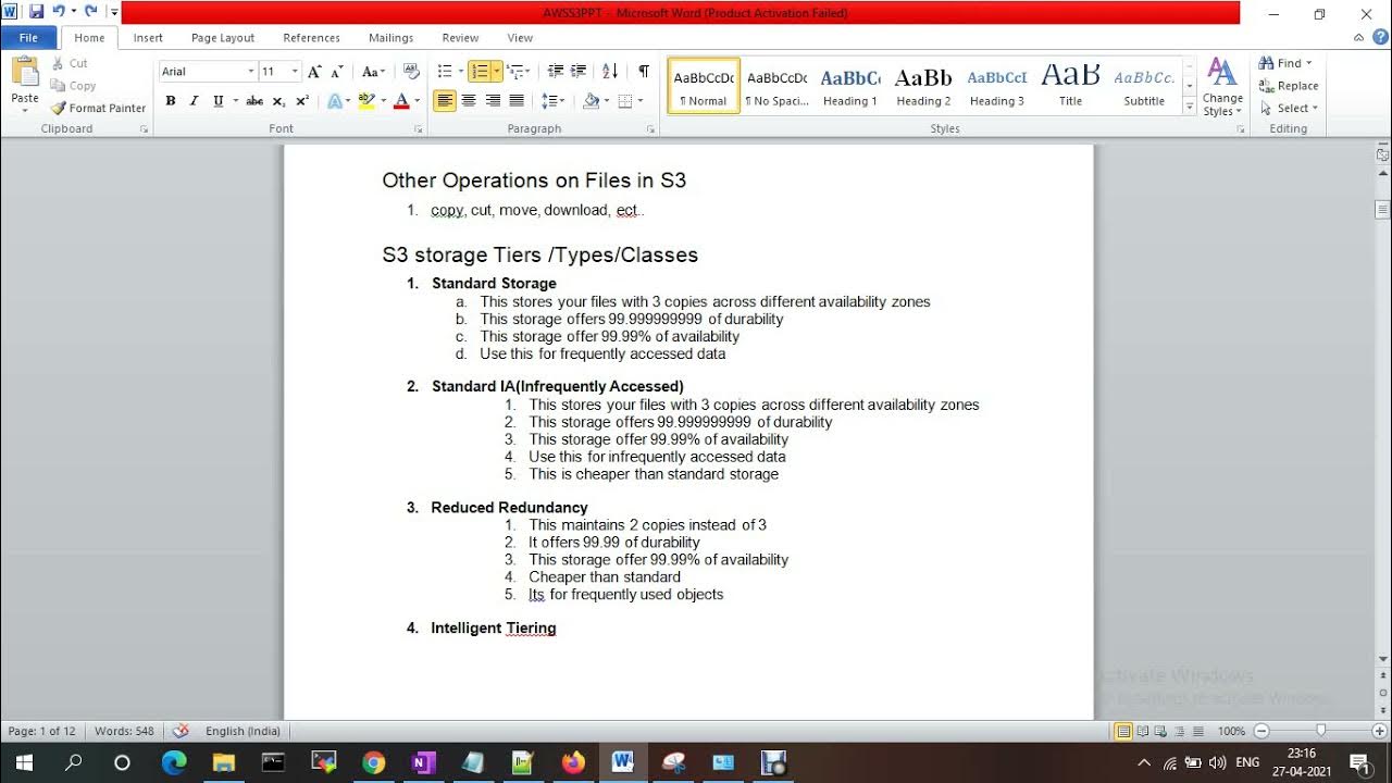 AWS S3 Simple Storage Service || Bucket Versioning || Static Website ...