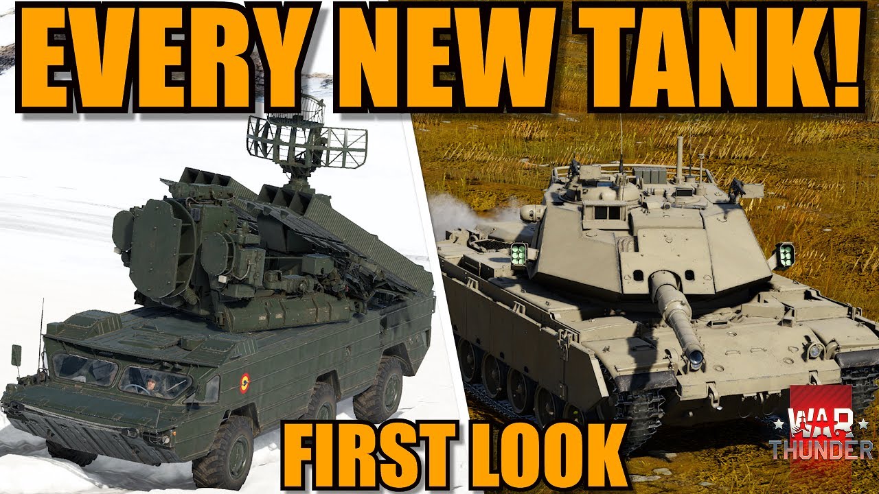 FIRST LOOK into ALL NEW TANKS! LUCHS, OBJ140, OSA, SABRA, SCIMITAR ...