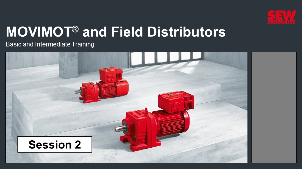 MOVIMOT® and Field Distributor Training – Session 2 – Setup #1 - YouTube