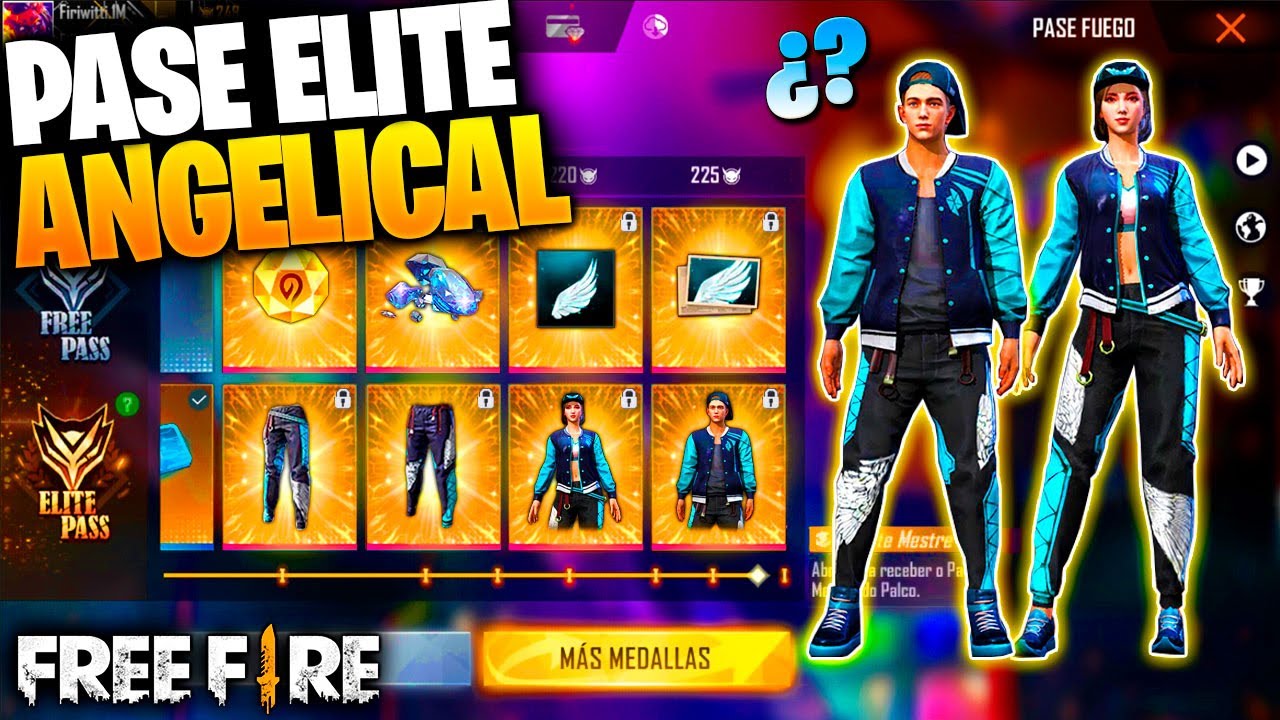 LLEGÓ NUEVO PASE ELITE ANGELICAL en FREE FIRE! PODRÍA LLEGAR!? NUEVAS ...