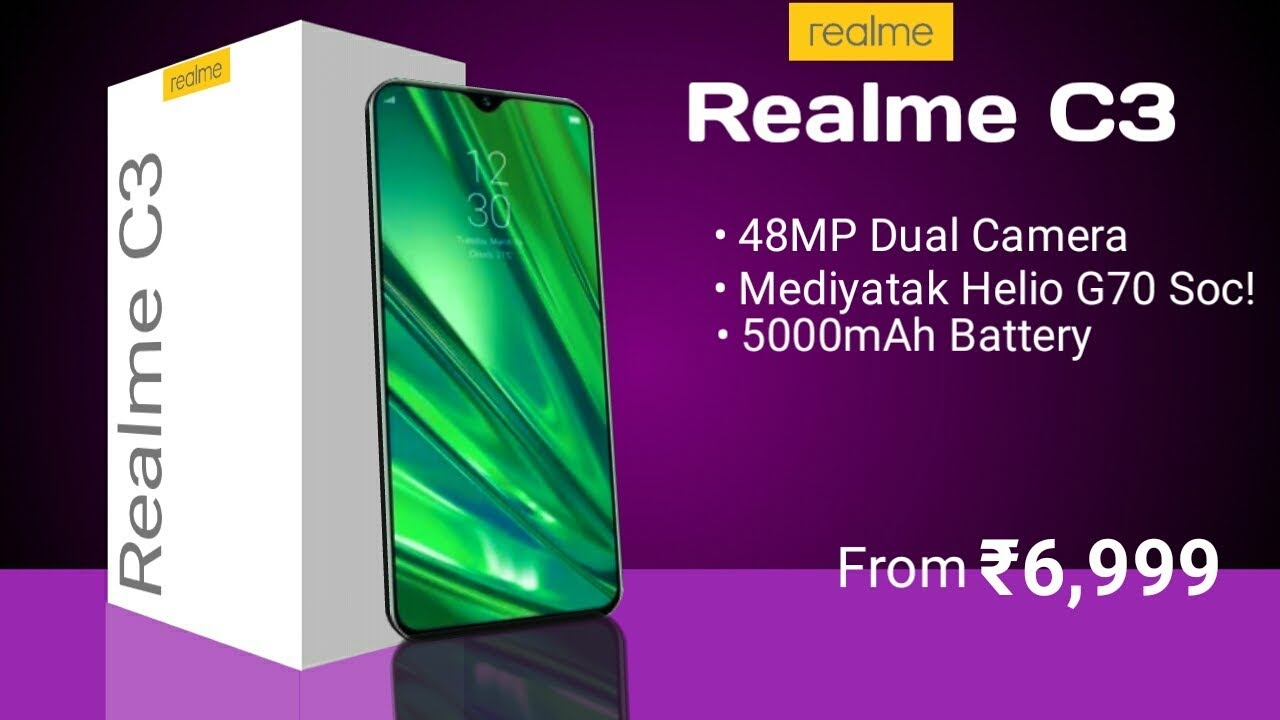 Realme C3, Price, Launch Date, Review & First Look | Features 2020 ...