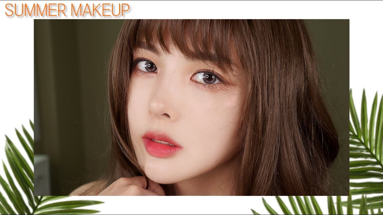 화사해서 사진빨 잘받는 여름 휴가 메이크업!(feat.모찌팩트) Summer Vacation Makeup │ 첼라 chela ...