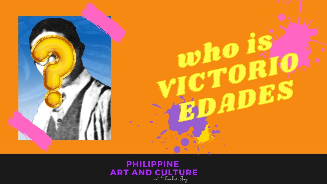 Who is Victorio Edades? l Life of a Filipino Artist - YouTube